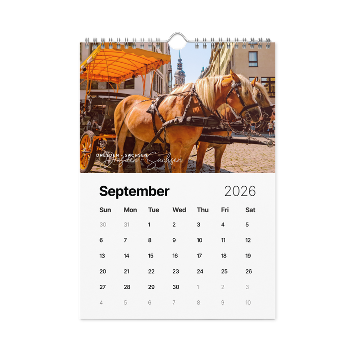 Discover Germany 2026 Wall Calendar, Travel Photography (A4 or 11x17 ...